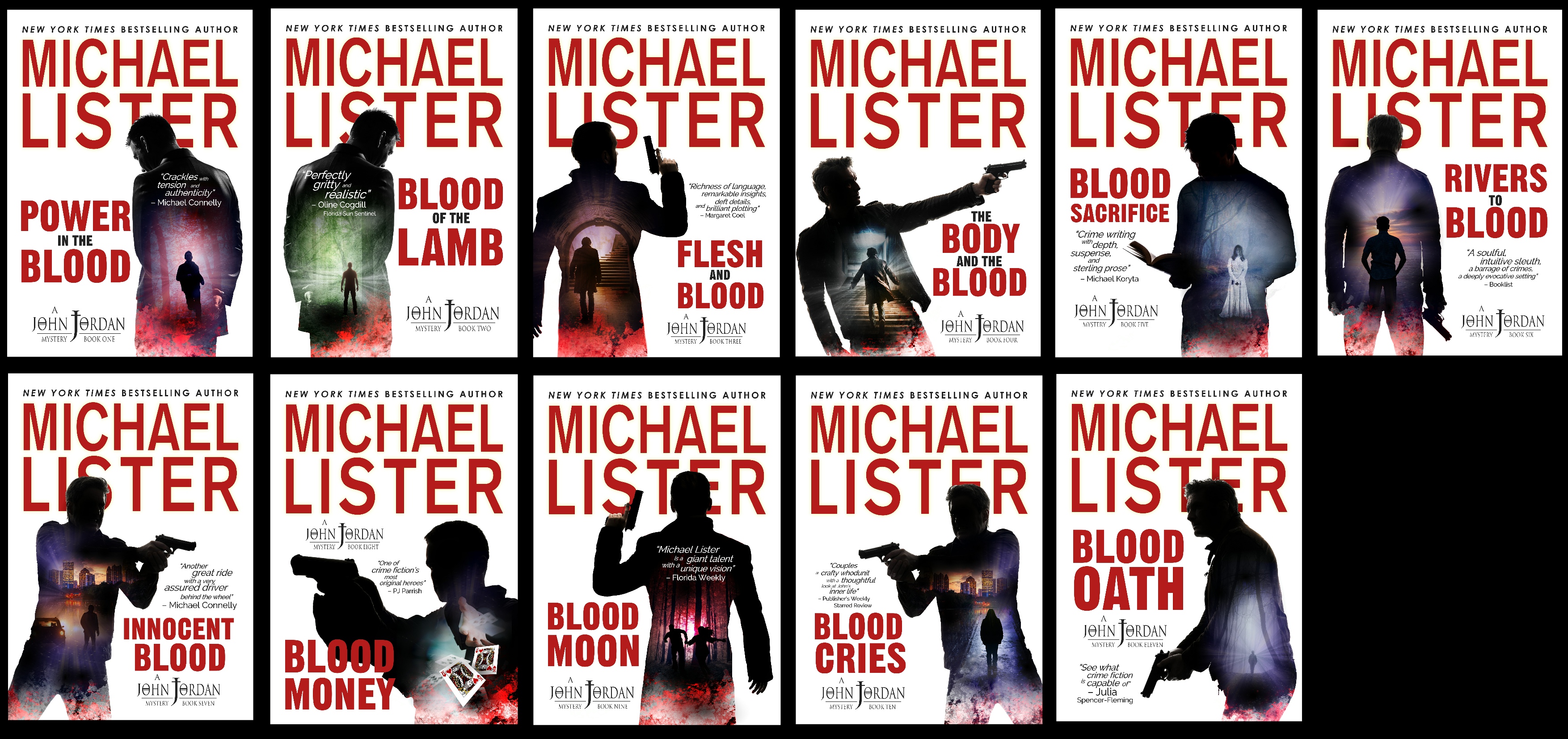 NYT Bestseller Michael Lister Rebranding | Novel Design Studio